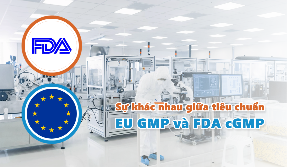 So sánh sự khác nhau giữa Tiêu Chuẩn EU GMP và FDA cGMP