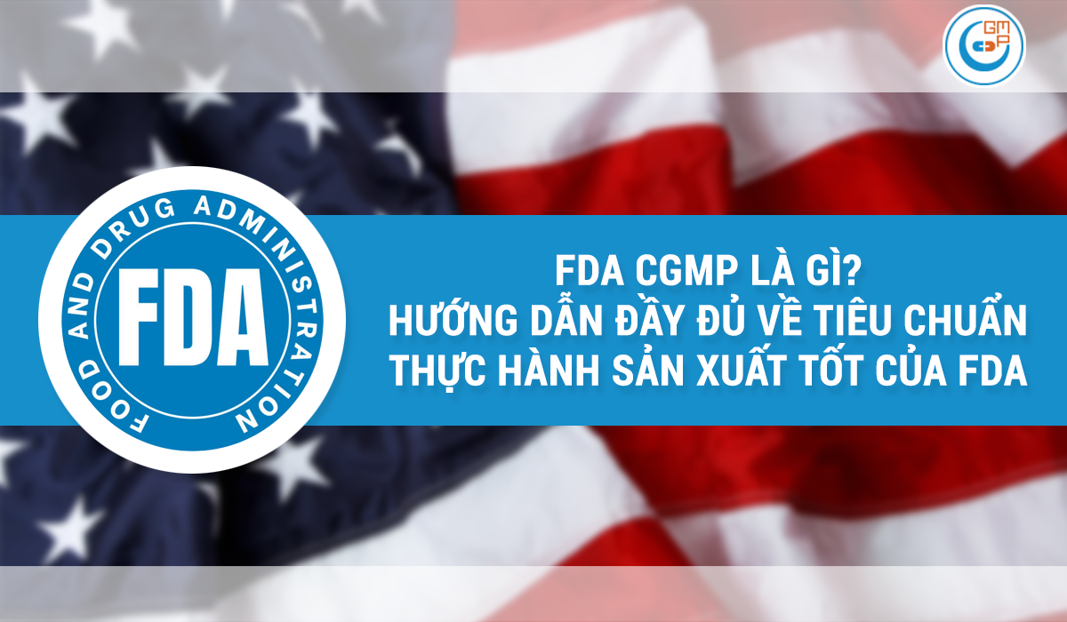 FDA cGMP là gì? Hướng dẫn đầy đủ về tiêu chuẩn thực hành sản xuất tốt ...